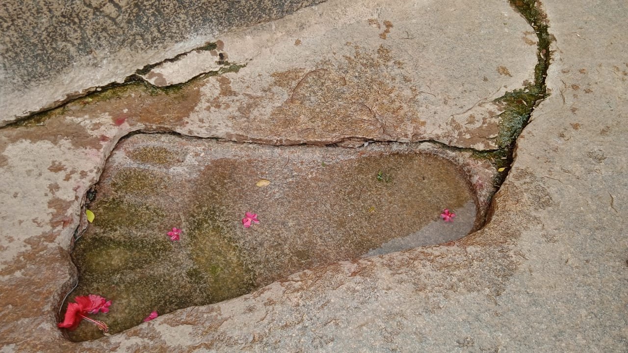 Divine Footprint - Lepakshi Temple